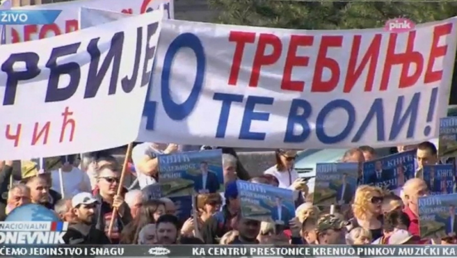 Trebinje i Republika Srpska vole Vučića! - Alo.rs