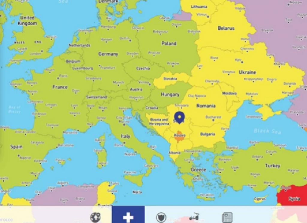 Objavljena mapa najopasnijih destinacija za 2020. godinu, evo gde smo ...