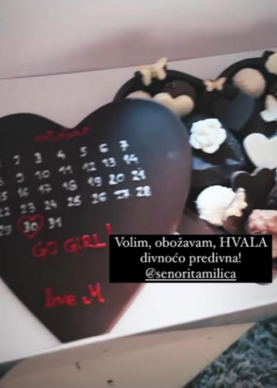 Sanja Vucic Milica Pavlovic poklon - Alo.rs