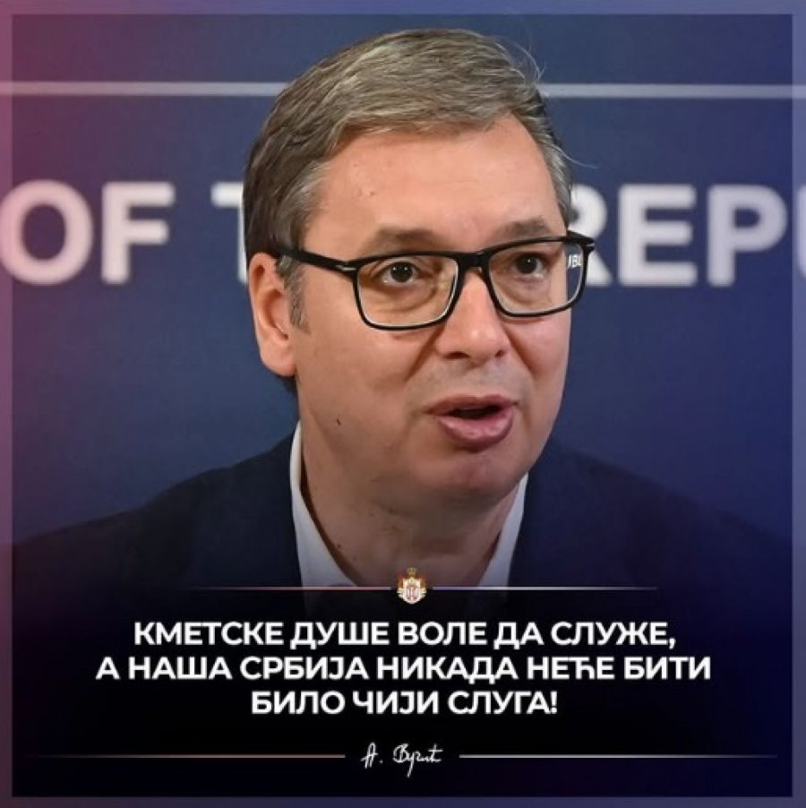 VUČIĆ SE UPRAVO OGLASIO Moćnu poruku predsednika čula je cela Srbija! - Alo.rs